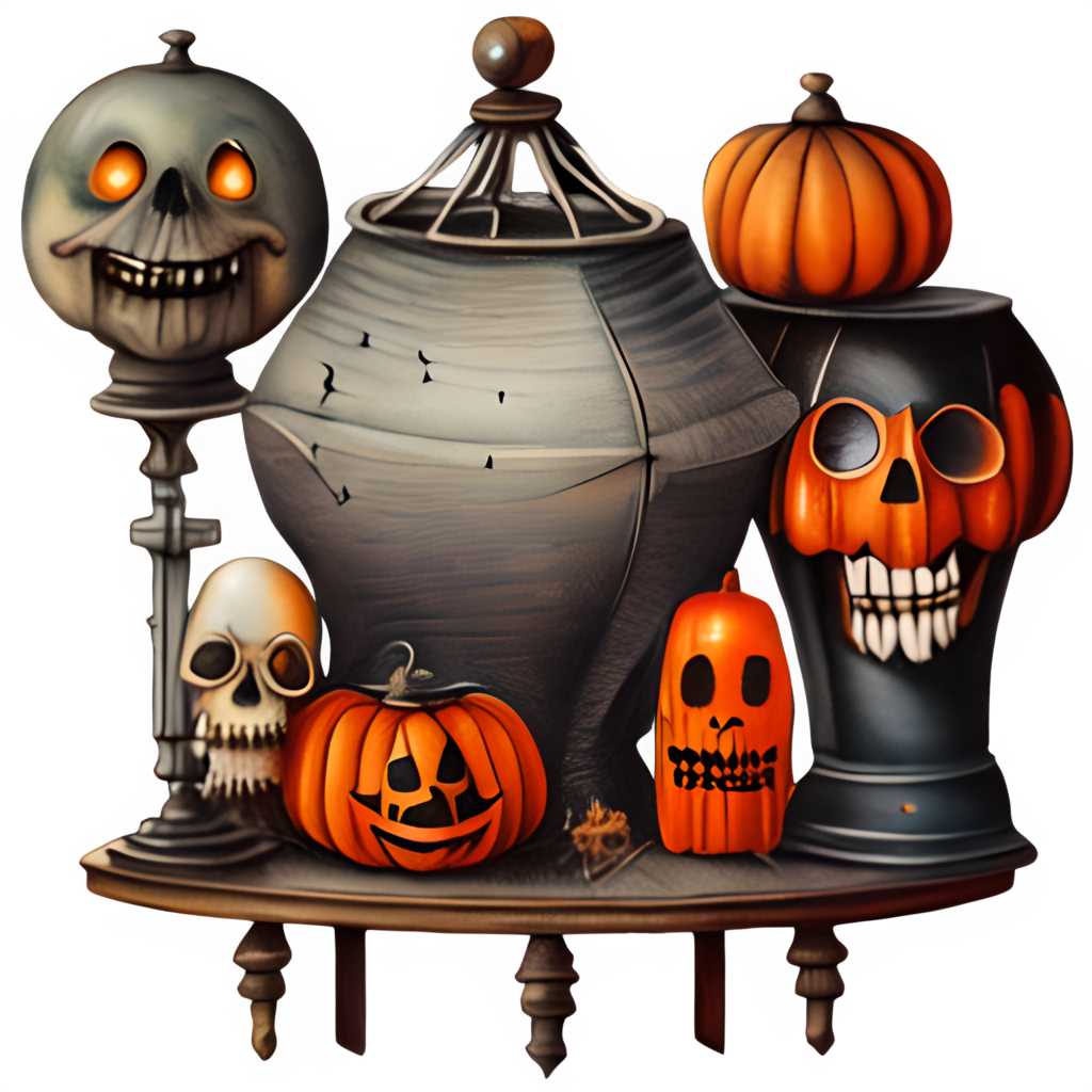 Freebie Graphics - Halloween Decoration Clip Art - Halloween Witch