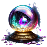 Freebie Graphics - Crystal Ball Clip Art - Halloween Witch
