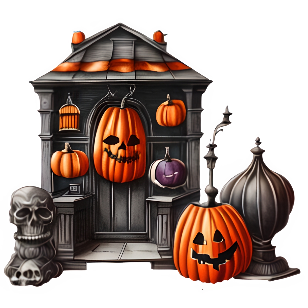 Freebie Graphics - Halloween Decoration Clip Art - Halloween Witch
