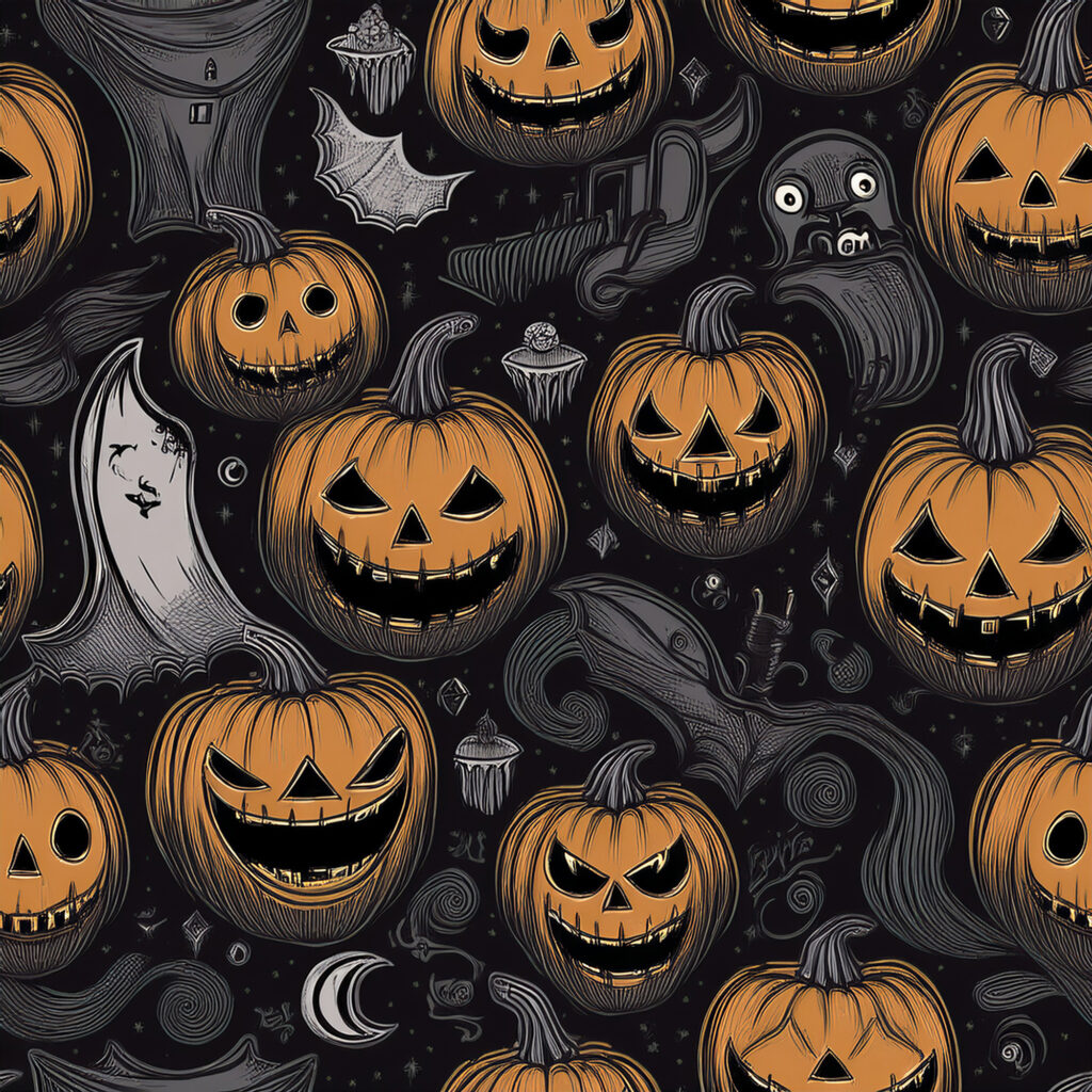 Halloween Freebie Graphic - Halloween Theme Texture - Halloween Witch